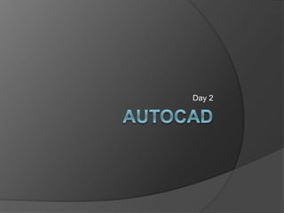 Auto cad introduction sas institute | PPTX