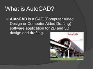 Auto cad introduction sas institute | PPTX