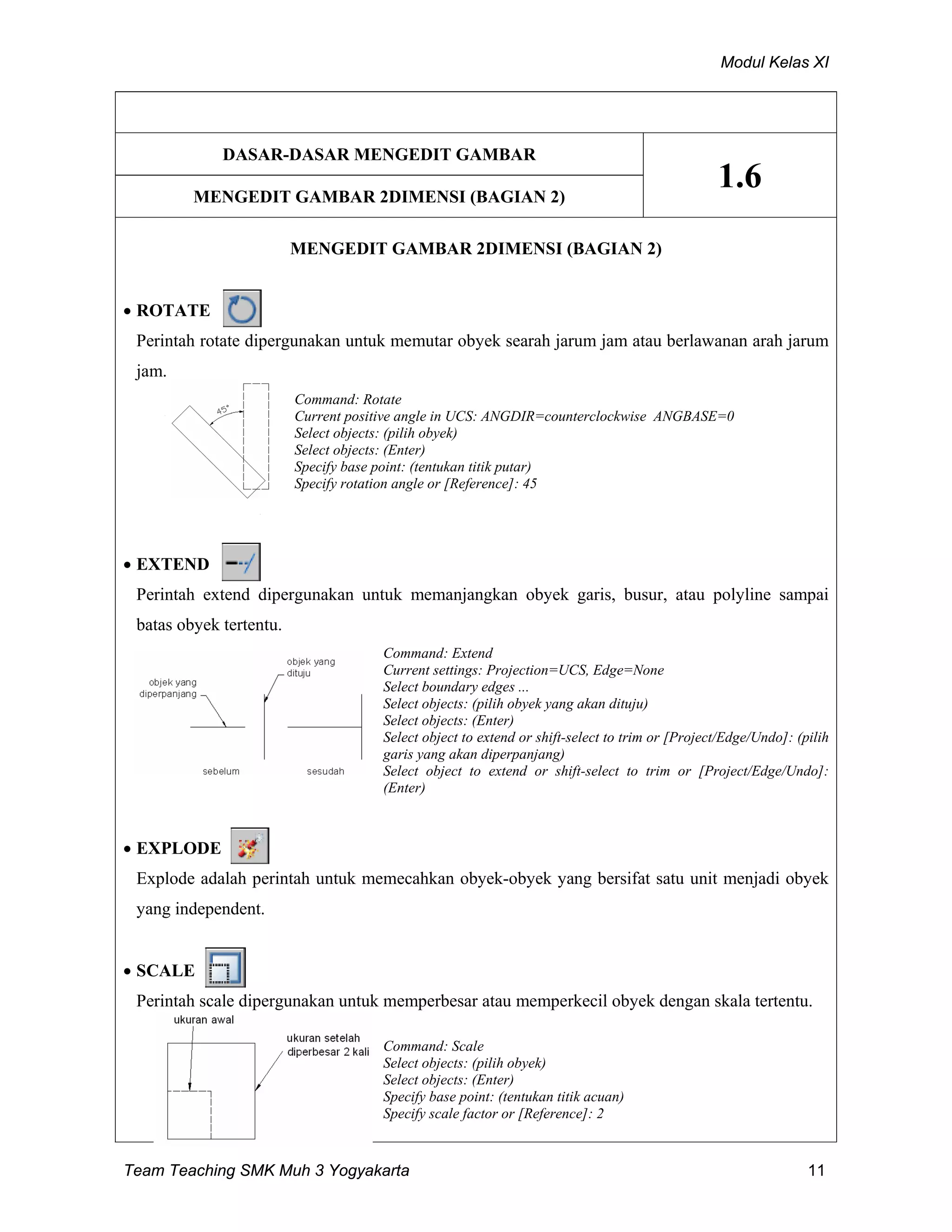 Auto cad kelas_2_sem_1 | PDF
