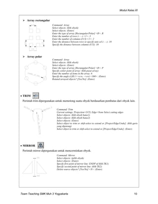 Auto cad kelas_2_sem_1 | PDF