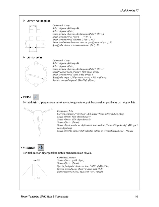 Auto cad kelas_2_sem_1 | PDF