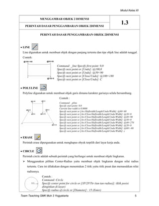 Auto cad kelas_2_sem_1 | PDF