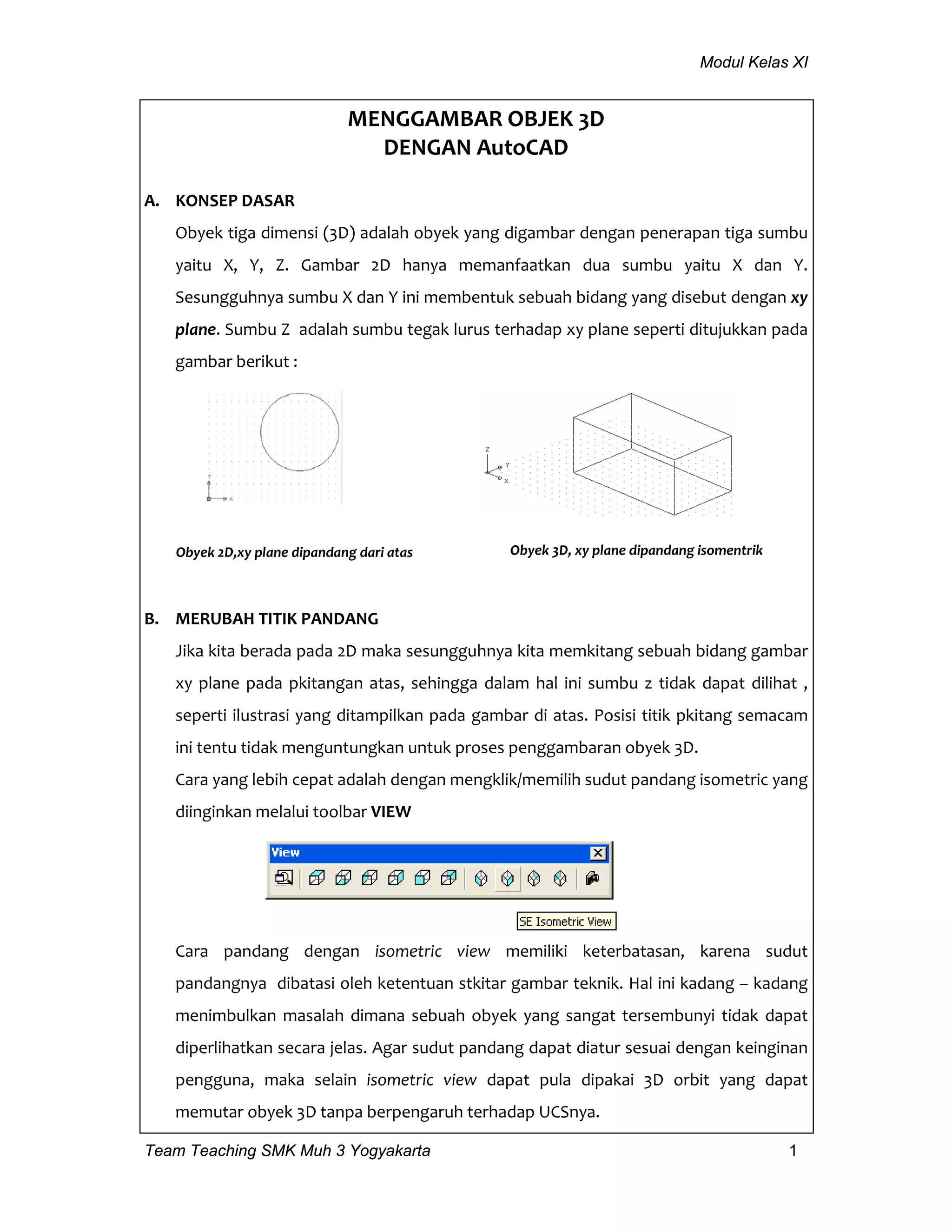 Auto cad kelas_2_semester_2 | PDF