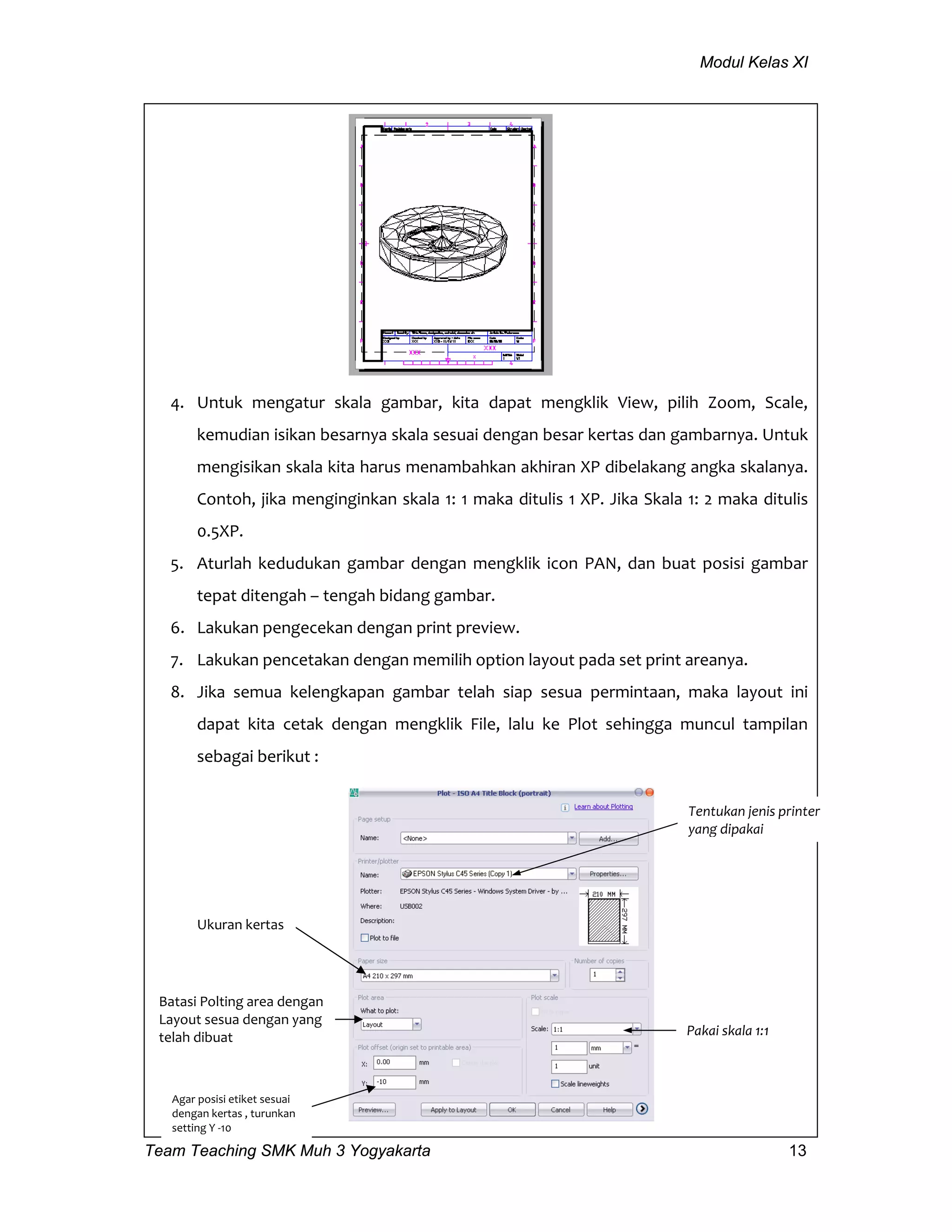 Auto cad kelas_2_semester_2 | PDF