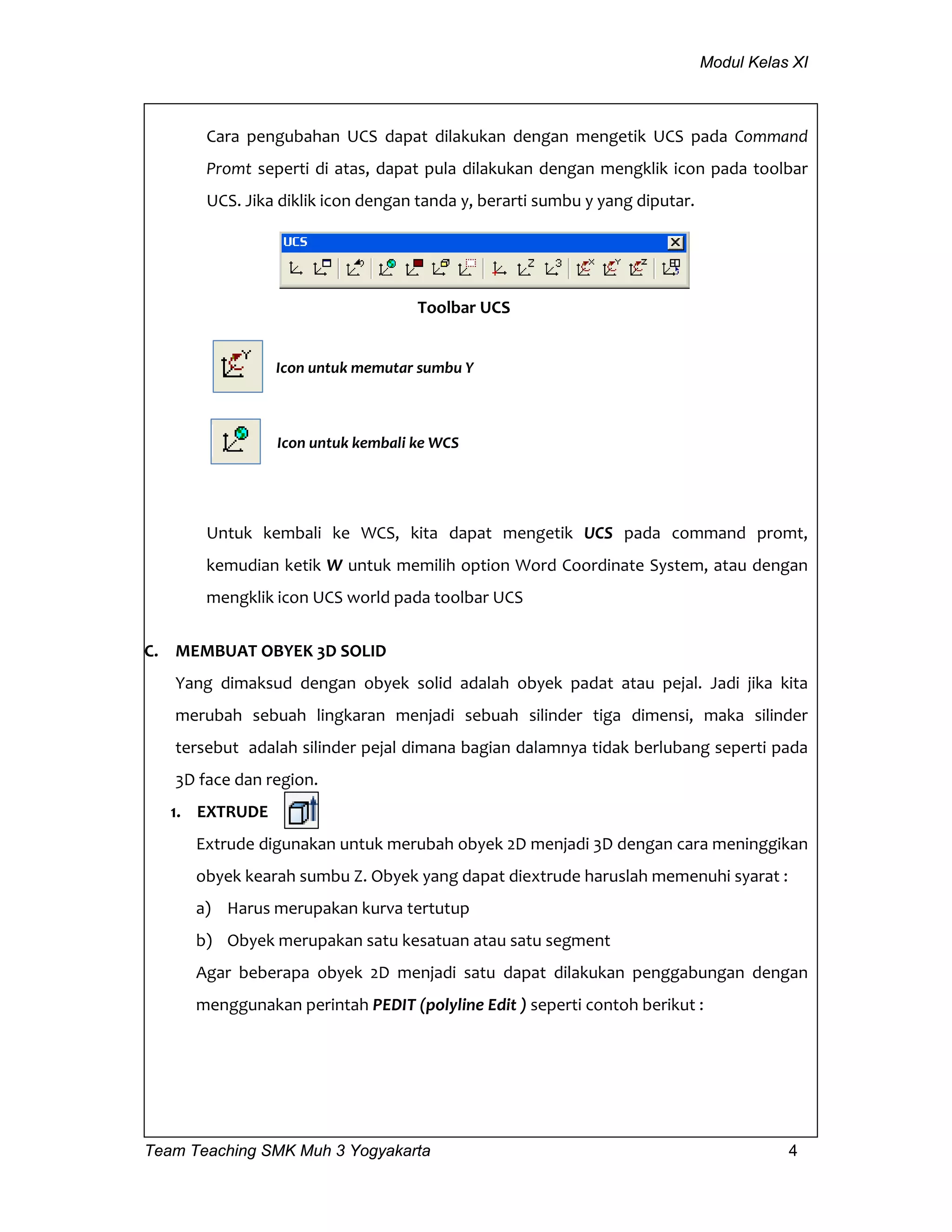 Auto cad kelas_2_semester_2 | PDF