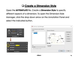 AutoCAD Annotative Text and Dimensions | PDF
