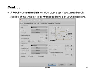 AutoCAD Annotative Text and Dimensions | PDF