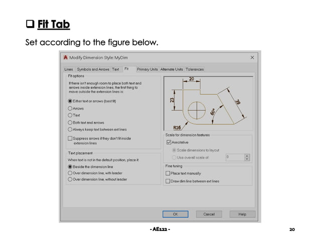 AutoCAD Annotative Text and Dimensions | PDF