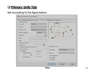 AutoCAD Annotative Text and Dimensions | PDF