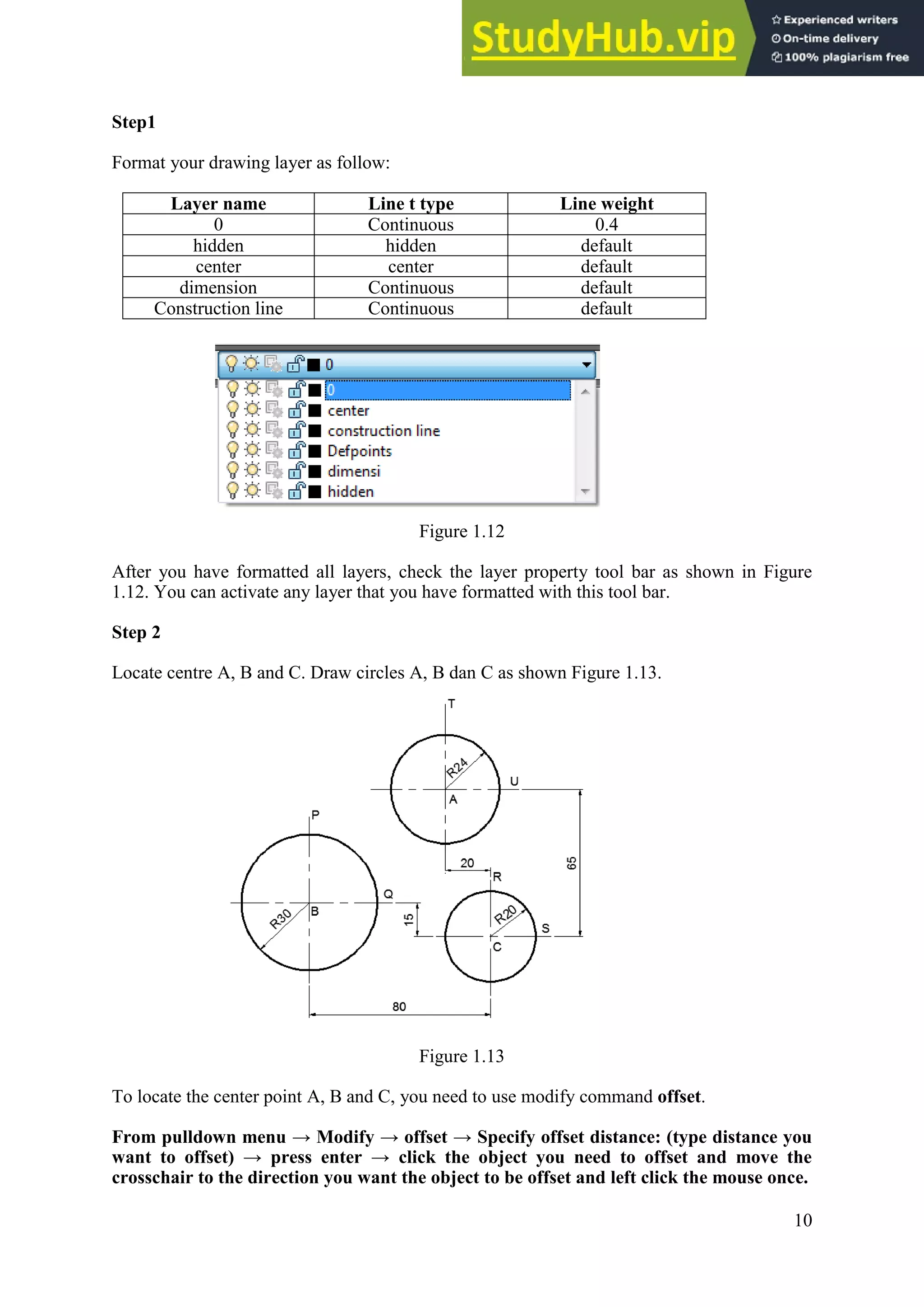 AutoCAD Lab Manual | PDF