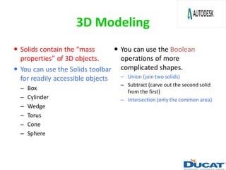 Autocad Prsentation | PPT