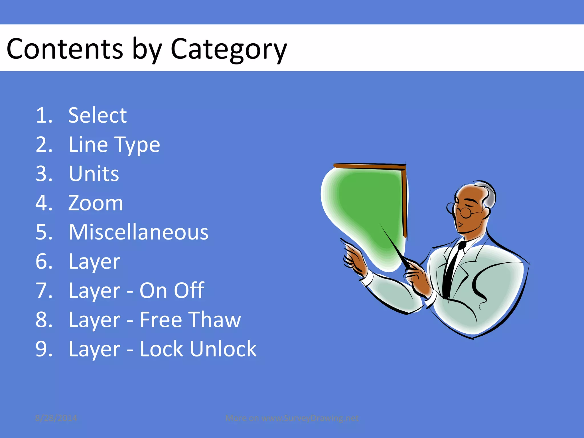 AutoCAD Lisp Routines and Commands List | PPT AutoCAD Lisp Routines and Commands List | PPT