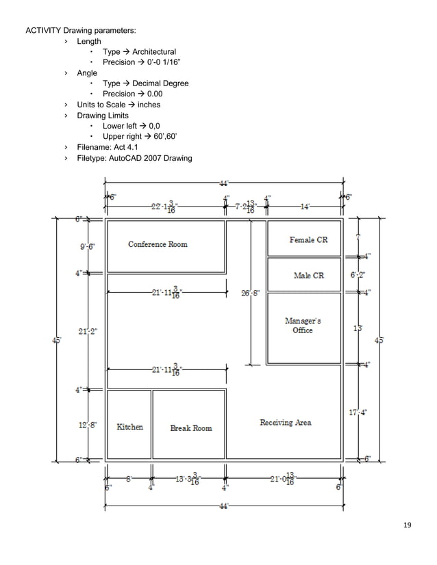 Auto Cad Manual Pdf Operating Systems Computer Software And