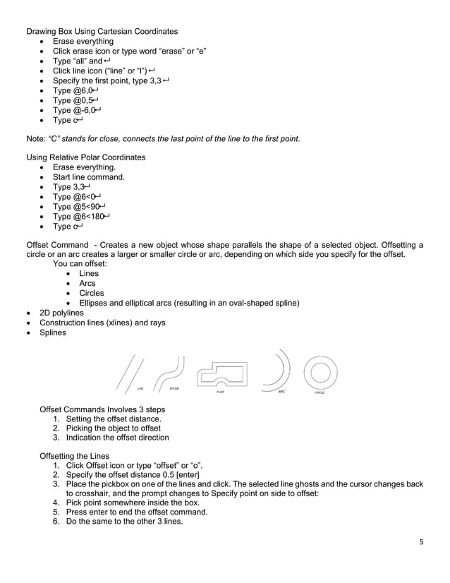 Auto Cad Manual Pdf Operating Systems Computer Software And