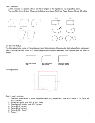 Auto cad manual | PDF