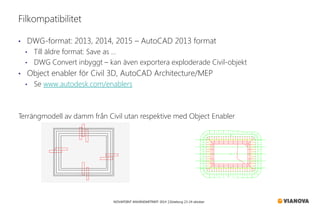 Auto cad map 3d 2015 nyheter | PPT
