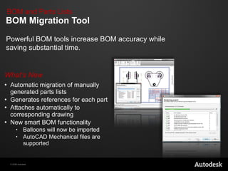 What's New in Autocad Mechanical 2011 | PPT