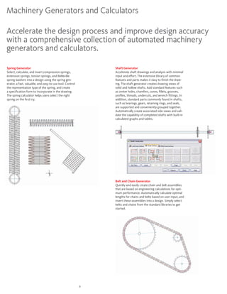 Autocad Mechanical 2011 Detail Brochure | PDF