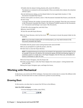 Autocad Mep Gettingstarted | PDF
