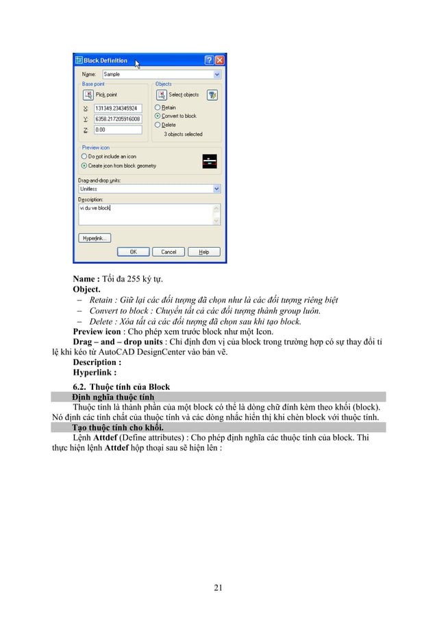 Autocad nâng cao và lập trình trong Autocad | PDF