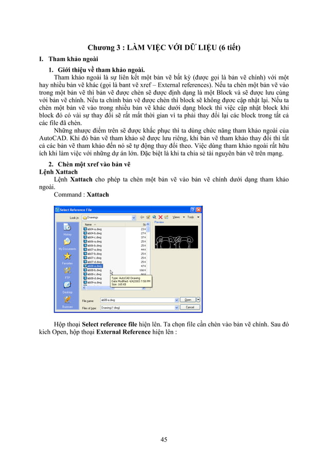 Autocad nâng cao và lập trình trong Autocad | PDF