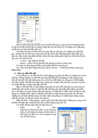 Auto cad nâng câo và lập trình autocad trần anh bình | PDF