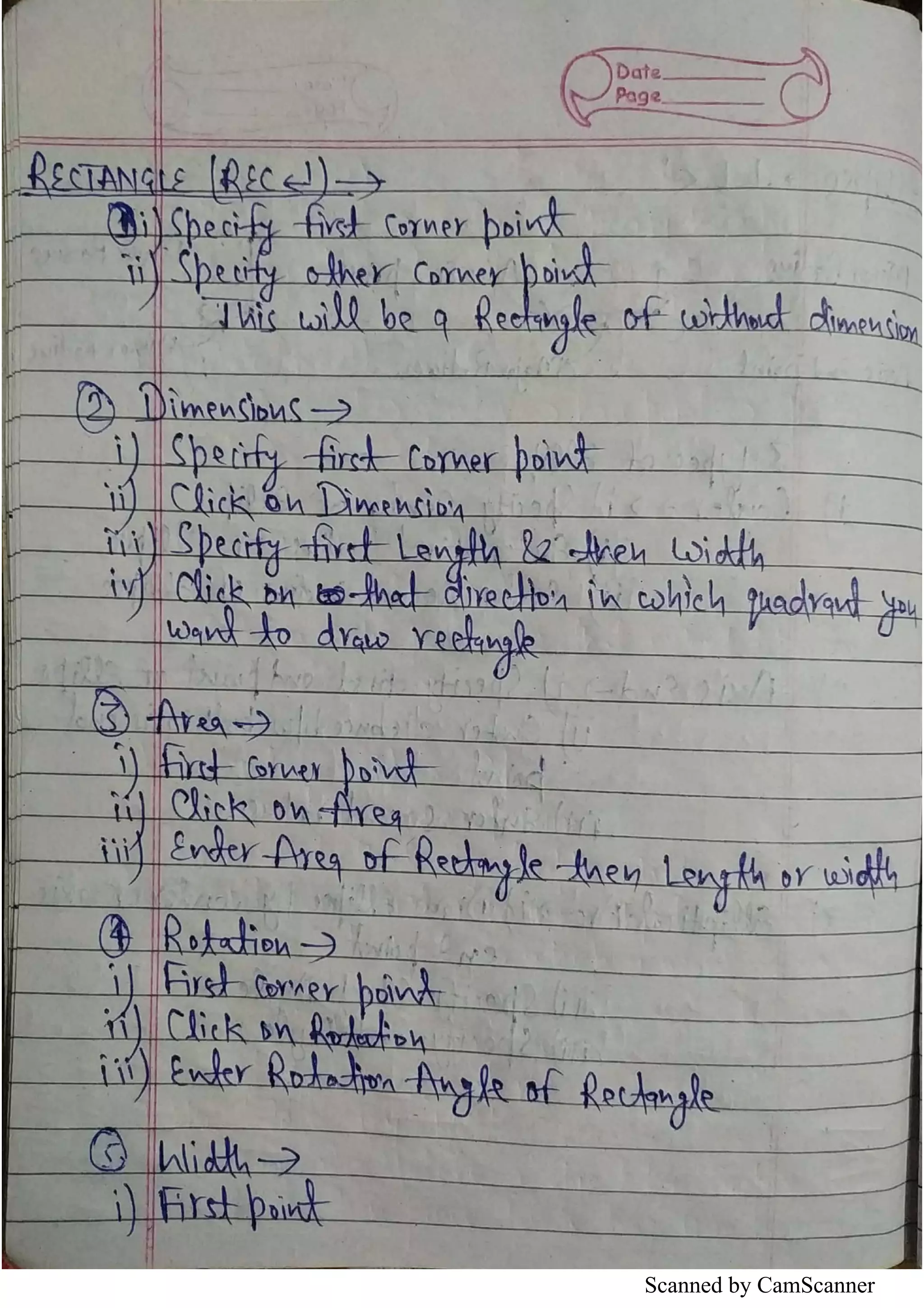 Auto cad notes | PDF