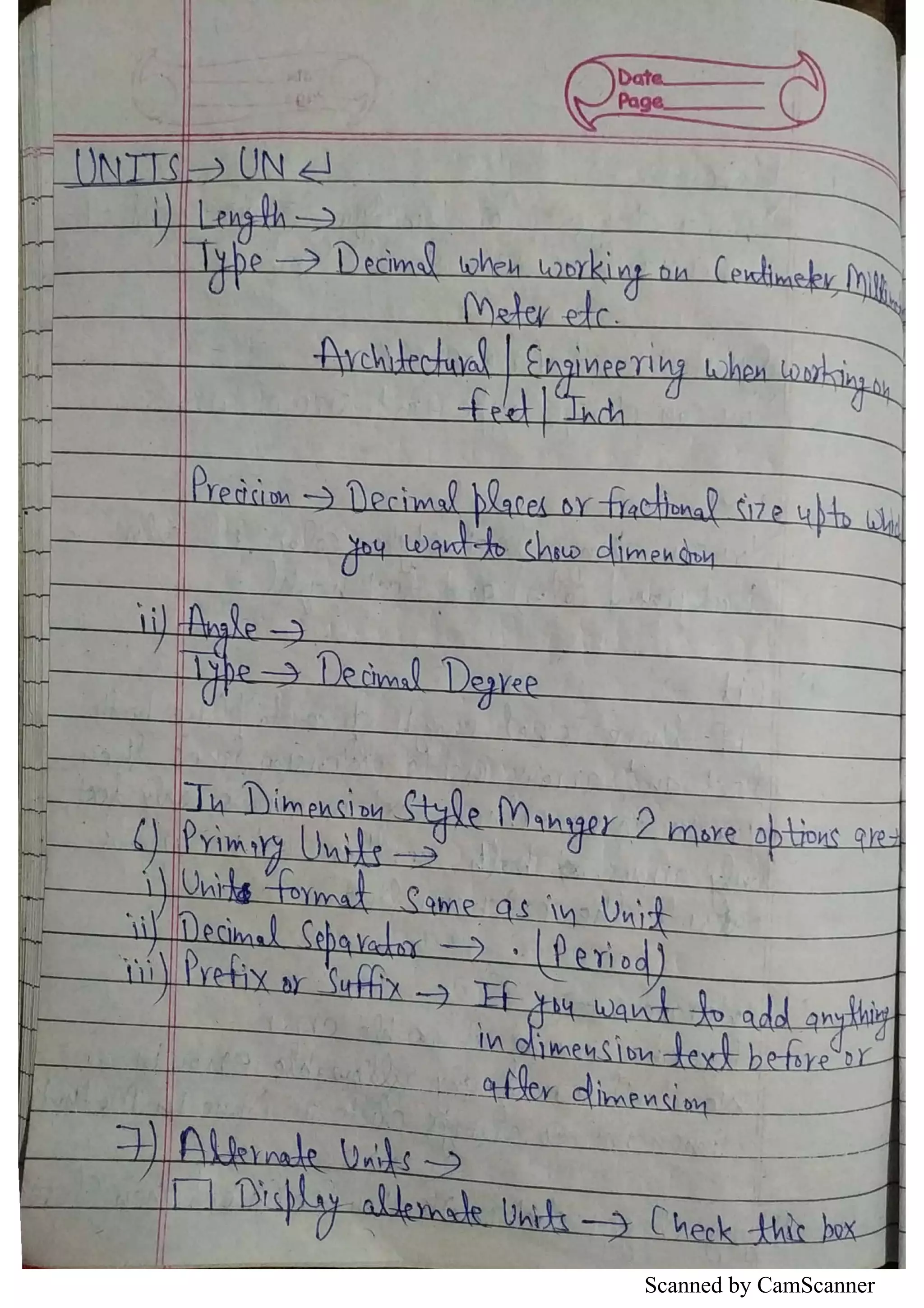 Auto cad notes | PDF