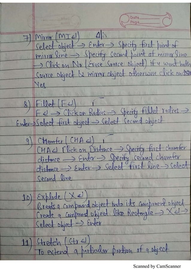 Auto cad notes | PDF