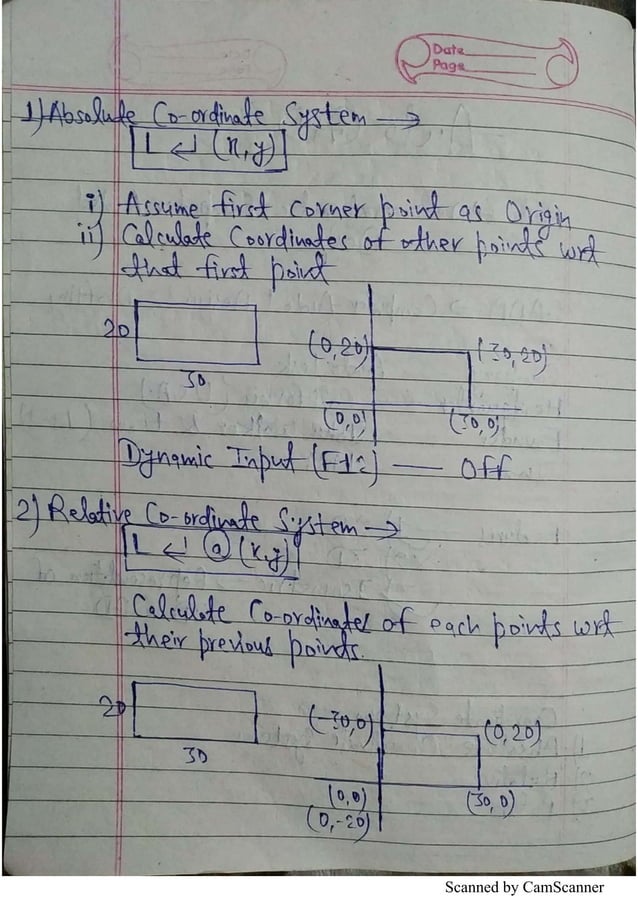 Auto cad notes | PDF