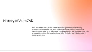 AutoCAD Overview.pptx made by ai. It's takes 2 minutes to create this ...