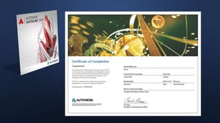 AutoCAD portfolio | PPTX
