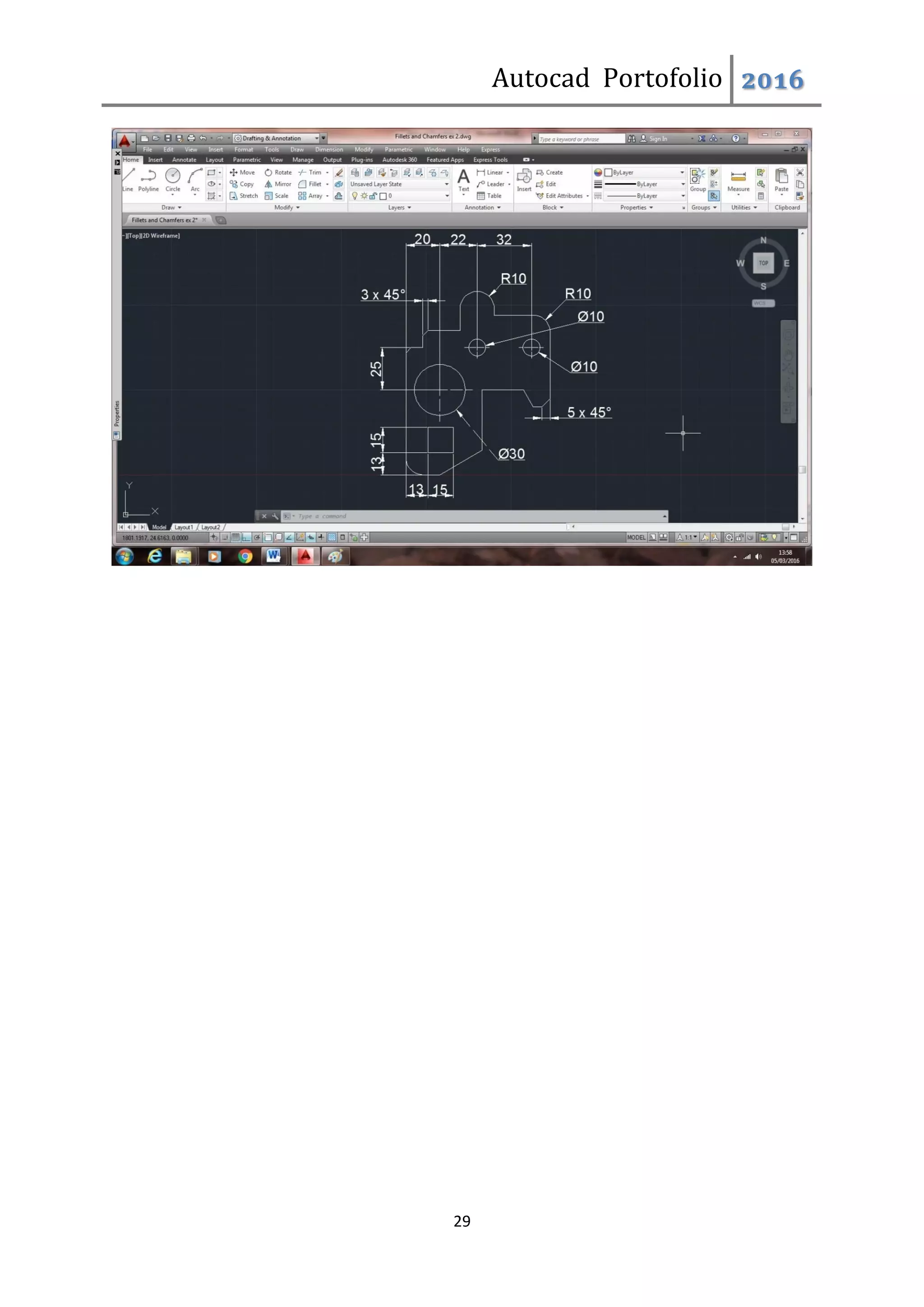 Autocad portfolio 2016 | PDF