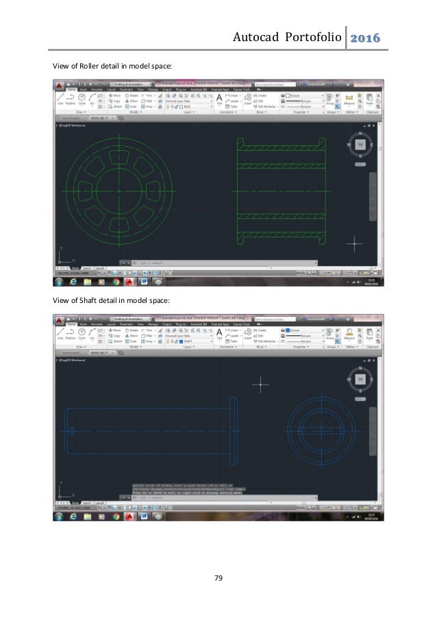 Autocad portfolio 2016