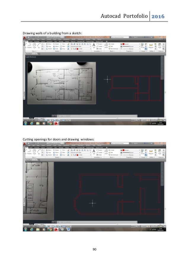 Autocad portfolio 2016
