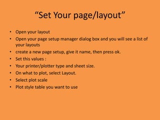 Auto Cad Powerpoint | PPTX