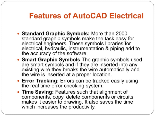 AutoCad Electrical | PPTX | 3-D Graphics | Computer Software and ...