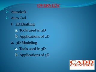 Auto cad ppt | PPTX