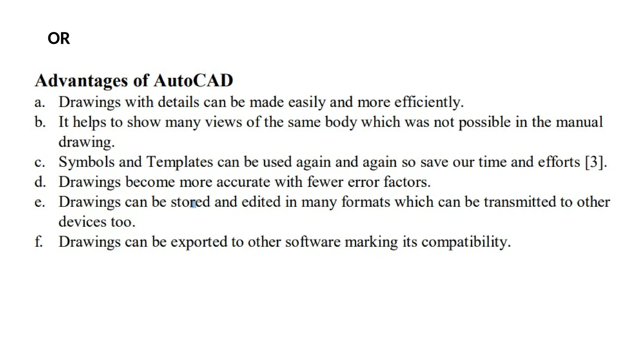 Introduction to AUTOCAD and commands in AutoCAD | PPTX