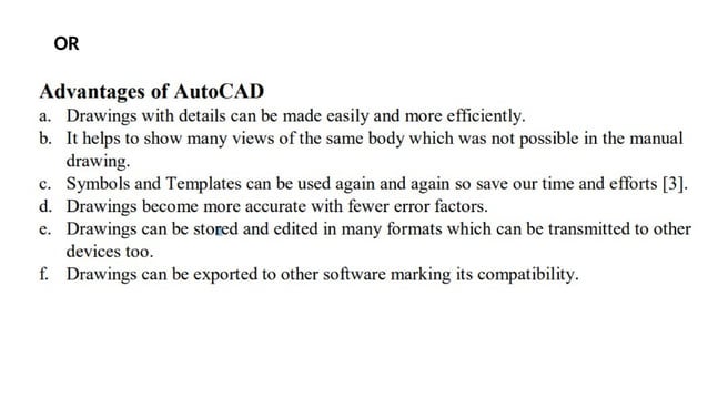 Introduction to AUTOCAD and commands in AutoCAD | PPTX