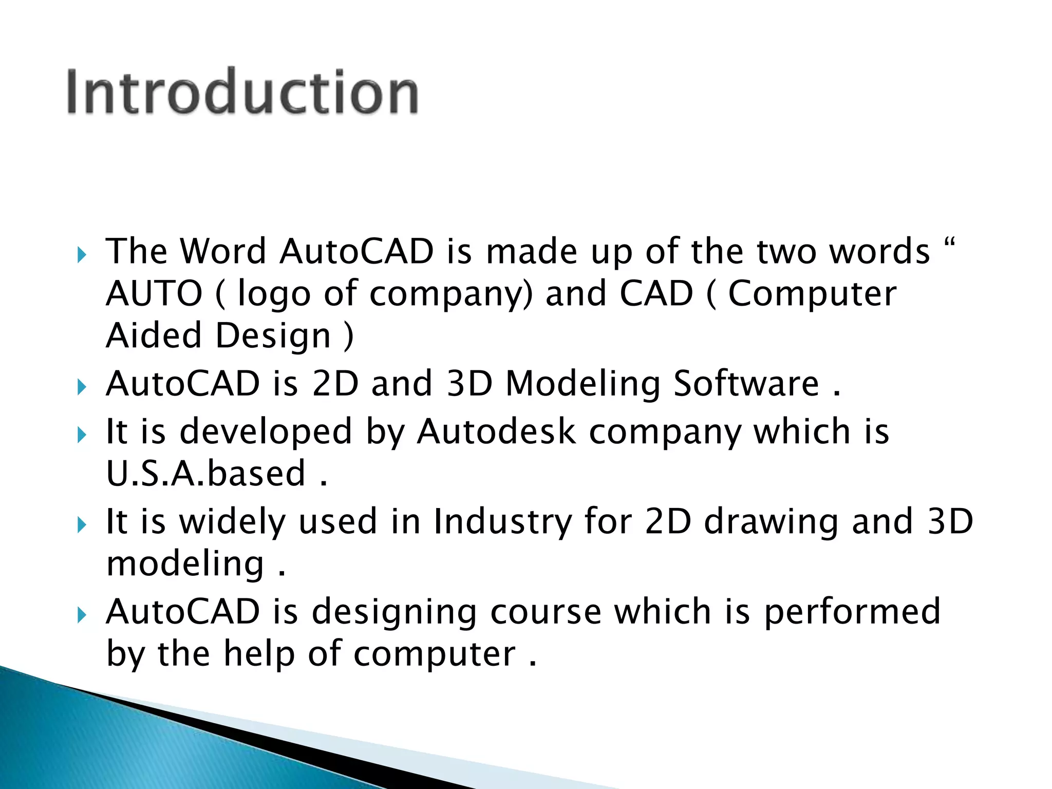 Autocad electrical drawing | PPTX