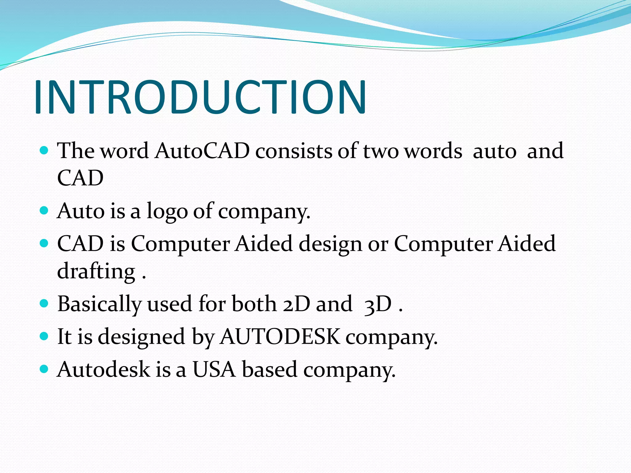 AUTOCAD PPT | PPT
