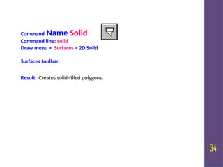 Introduction and Basic commands of Auto CAD ppt BY KRT | PPTX