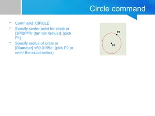 AUTOCAD PRESENTATION FOR CIVIL STUDENTSS | PPTX