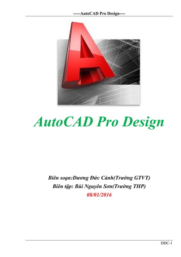 Autocad pro design | PDF