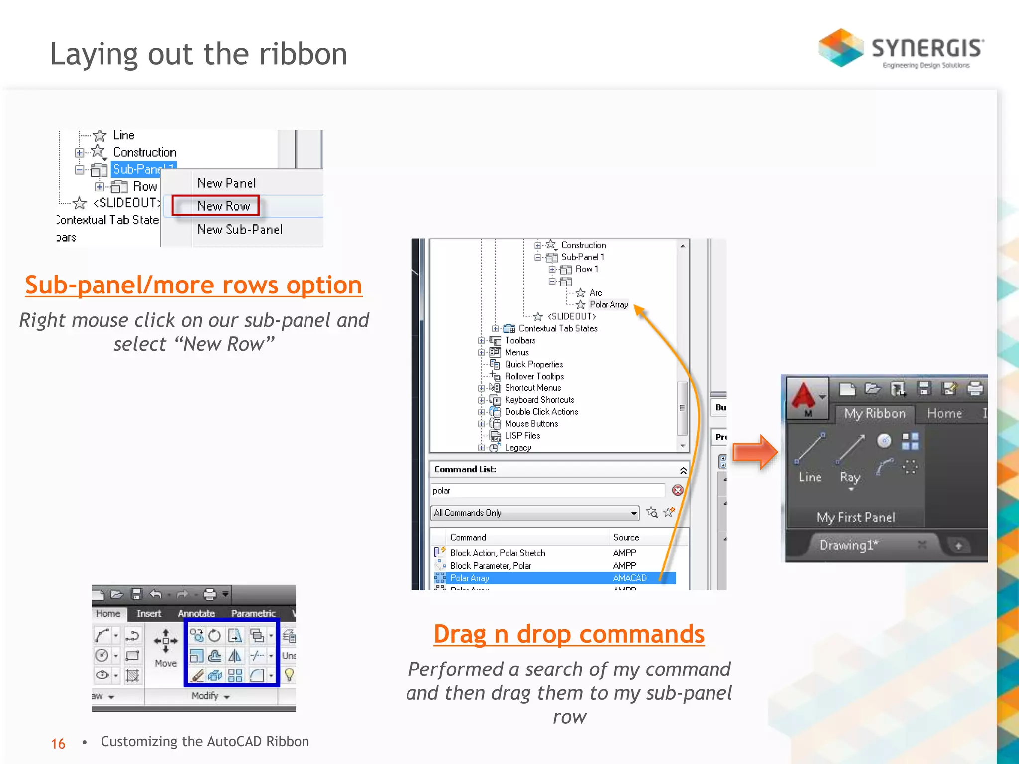 Auto cad ribbon | PPTX