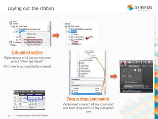 Auto cad ribbon | PPTX