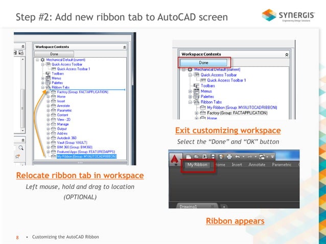 Auto cad ribbon | PPTX