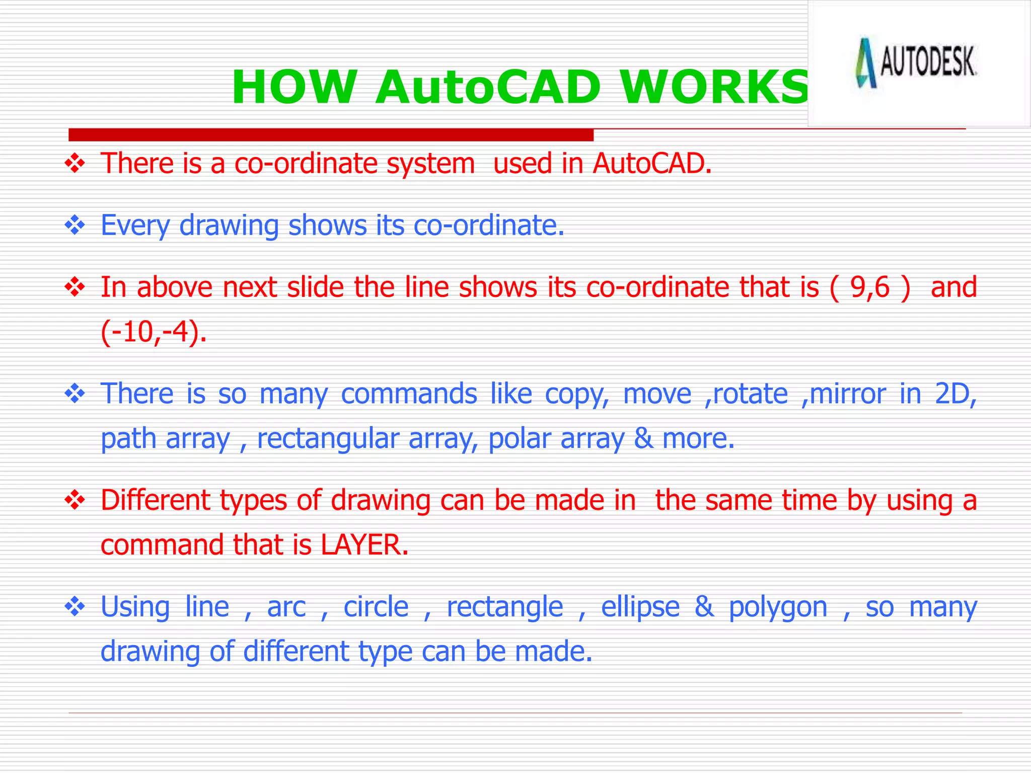 Autocad summer training | PPT