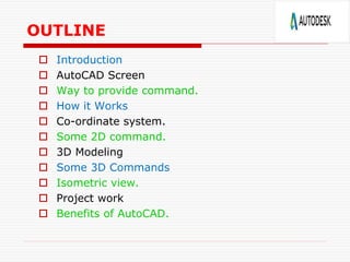 Autocad summer training | PPT